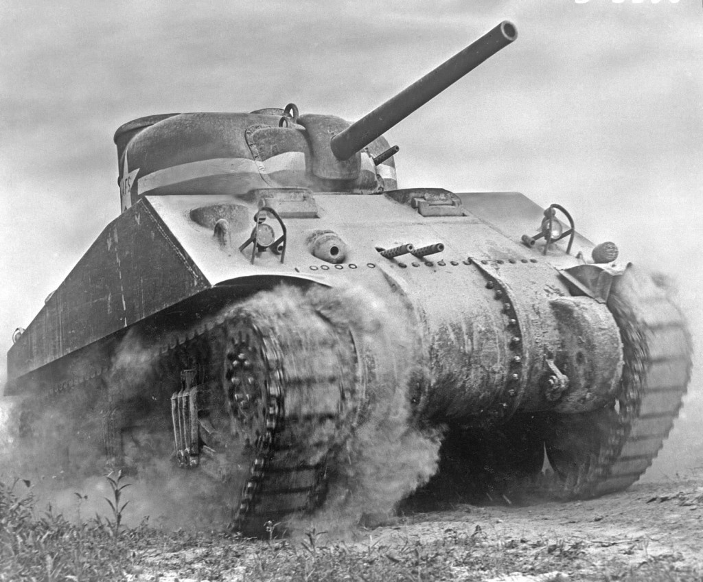 Fury (2014) – M4A3E8 Sherman tank | WW2 Gravestone
