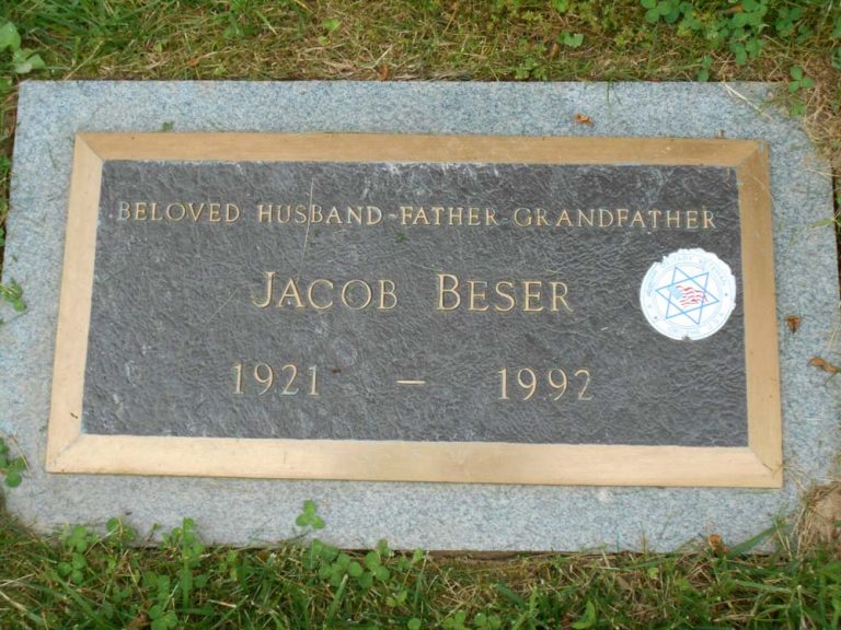 Beser, Jacob. | WW2 Gravestone