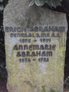 Abraham, Erich Godfried - WW2 Gravestone