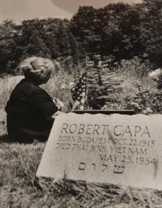 Taro, born Gerta Pohorylle, Gerda. | WW2 Gravestone