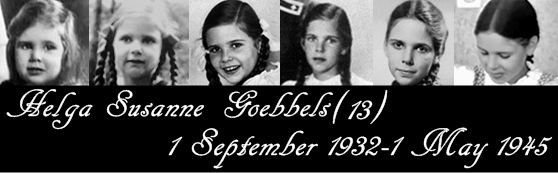 Last days of Hitler’s favourite little girl, Helga. | WW2 Gravestone