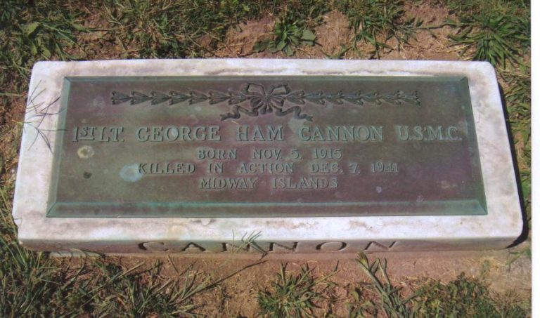 Cannon, George Ham. | WW2 Gravestone