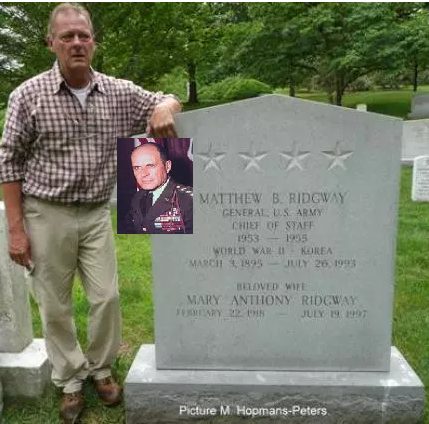 Ridgway, Matthew Bunker, “Old Iron Tits”. | WW2 Gravestone