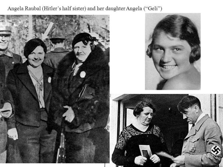 Angela Hitler, was not Adolf’s favorite sister. | WW2 Gravestone