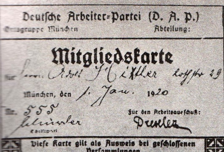 Hitler, Adolf "Adi". - WW2 Gravestone
