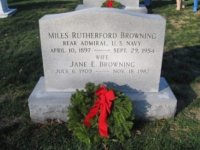 Browning, Miles Rutherford. | WW2 Gravestone