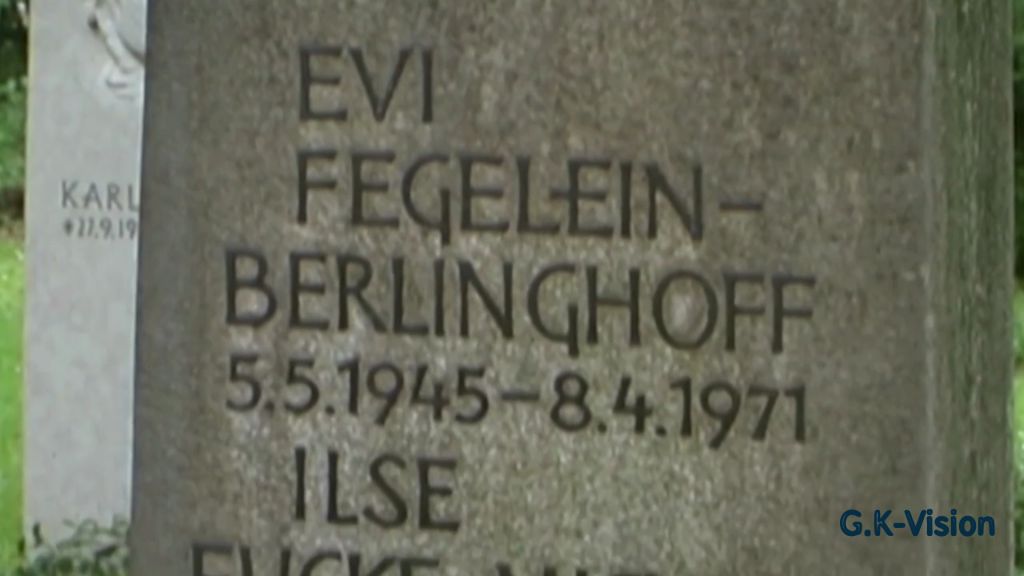 Braun-Fegelein, Margarete Berta “Gretl”. | WW2 Gravestone
