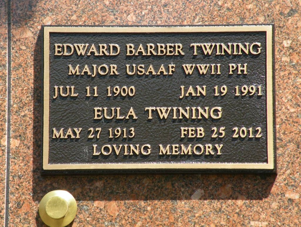 twining edward graf | WW2 Gravestone