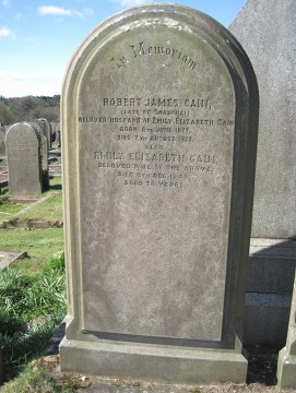 Cain, Robert Henry. | WW2 Gravestone