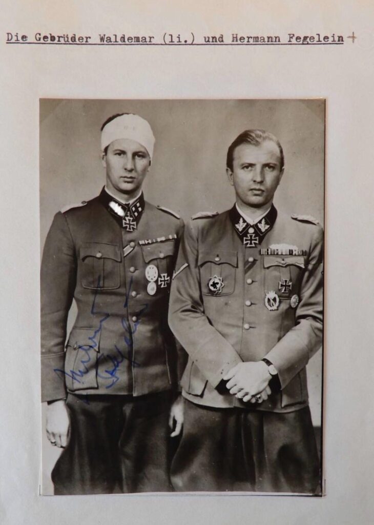 Fegelein, Hans Otto Georg Hermann, “Flegelein”. | WW2 Gravestone