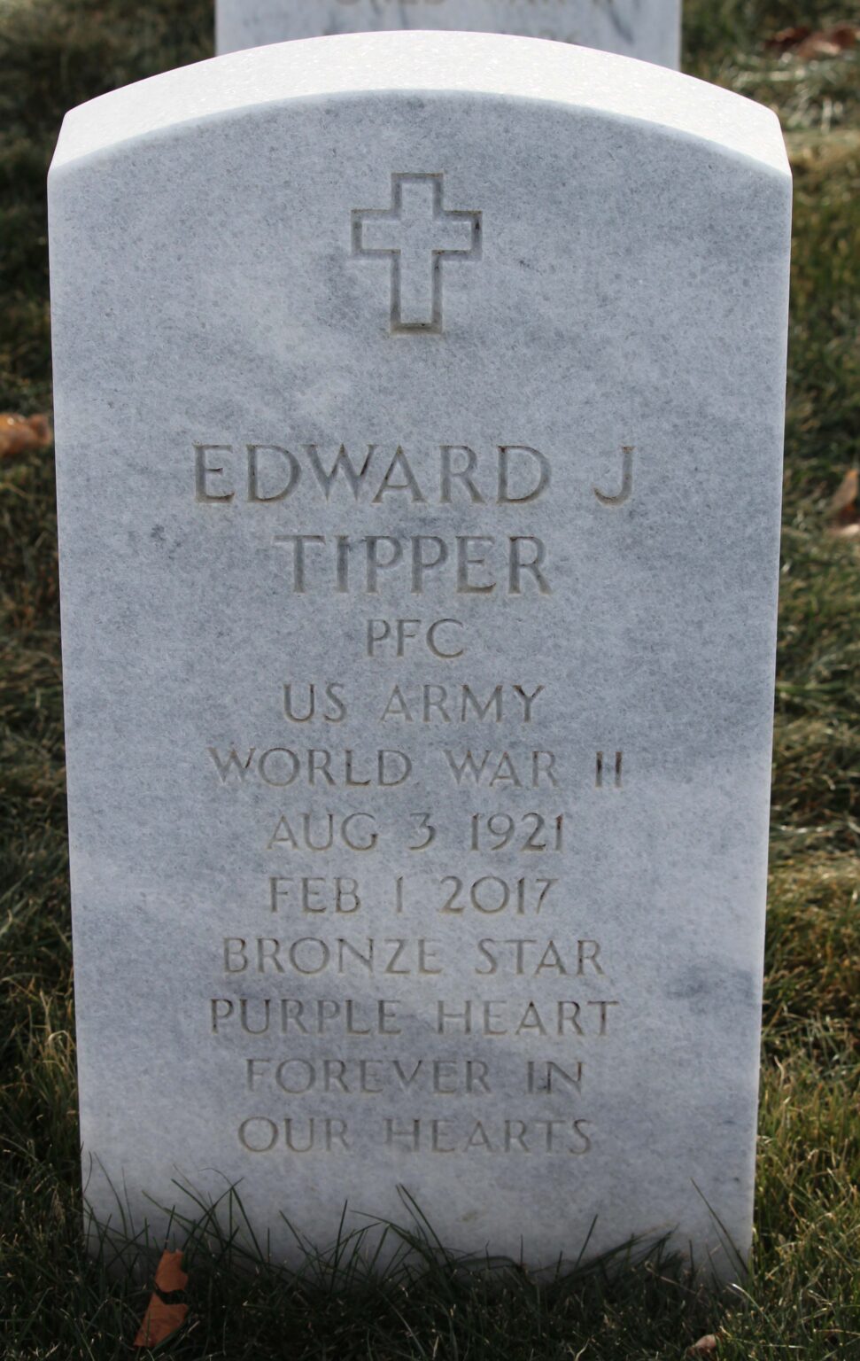 Tipper Jr, Edward Joseph. | WW2 Gravestone