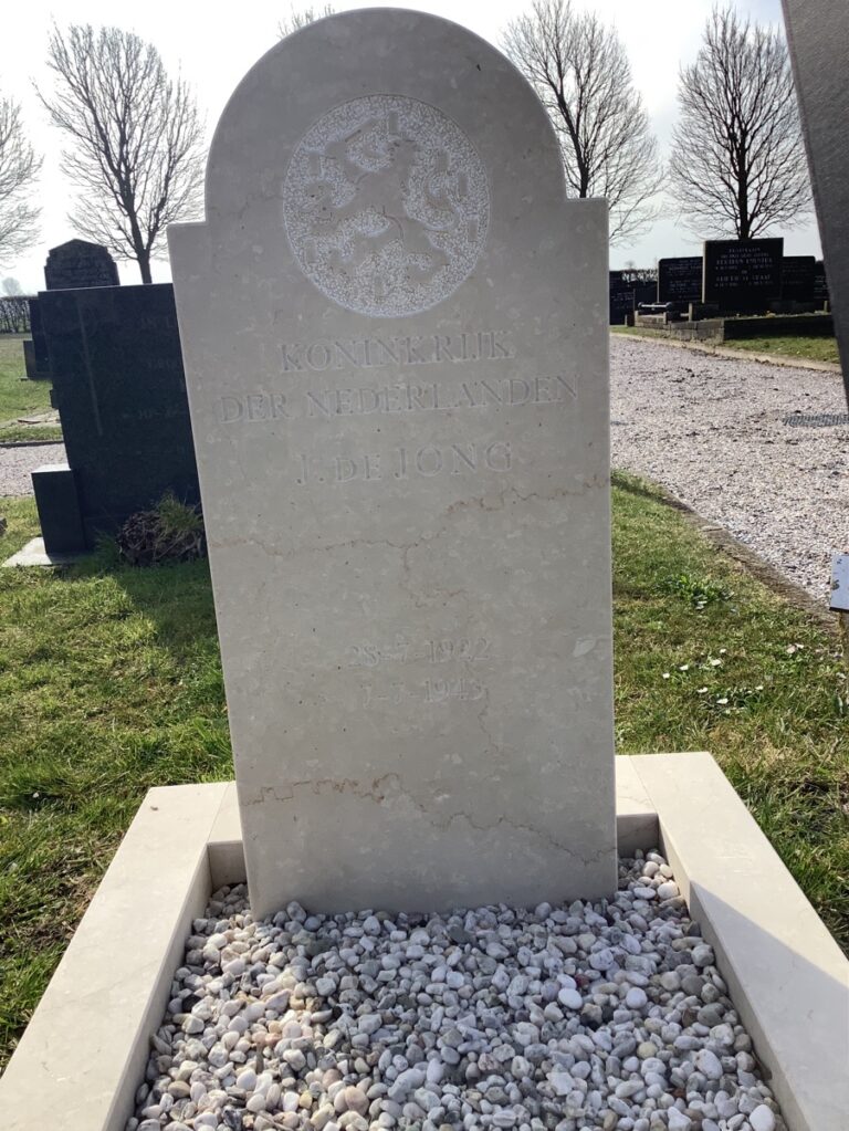 Jong, Jan de. | WW2 Gravestone