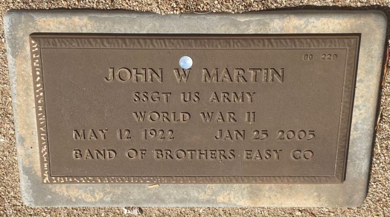 Martin, John William “Johnny”. | WW2 Gravestone