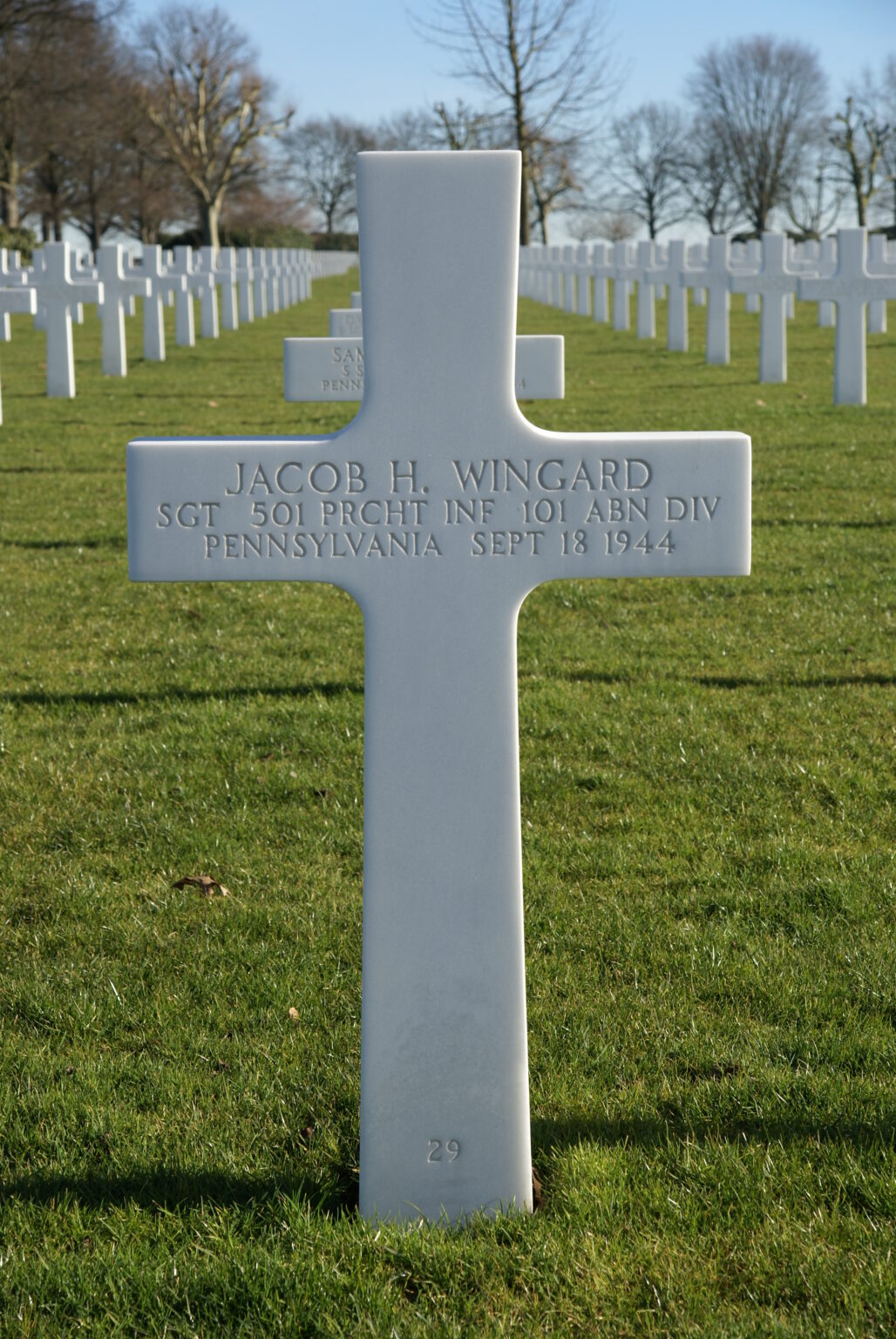 Wingard Jr, Jacob Henry. | WW2 Gravestone