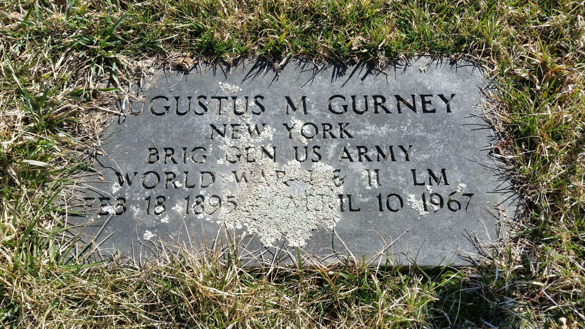 Gurney, Augustus Milton “Gus”. | WW2 Gravestone