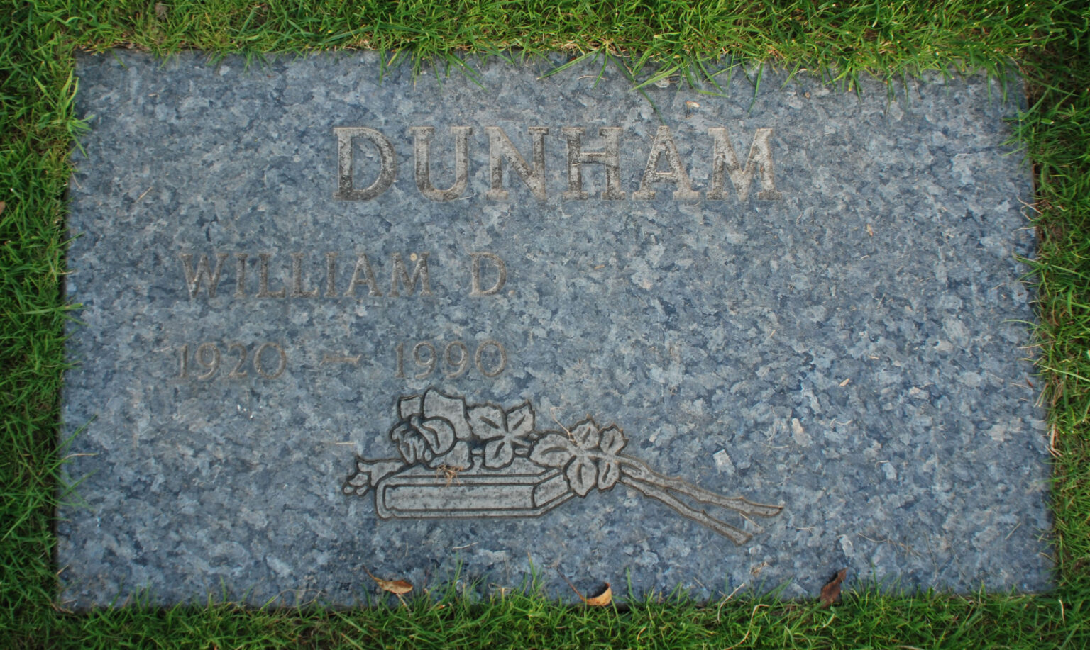 Dunham, William Douglas “Dinghy”. | WW2 Gravestone