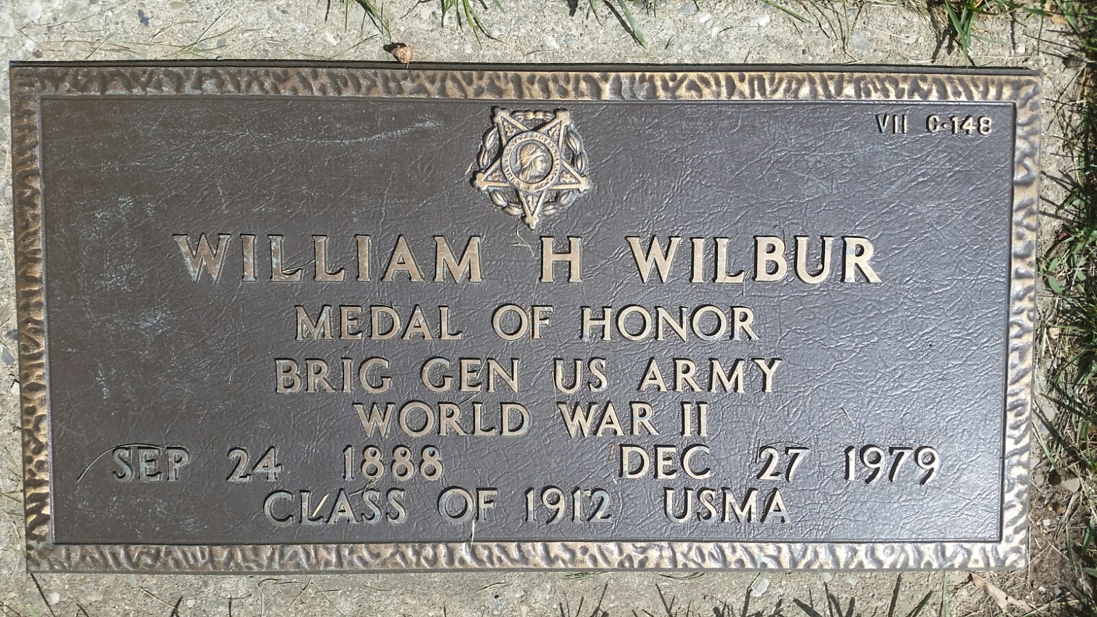 Wilbur, William Hale. | WW2 Gravestone