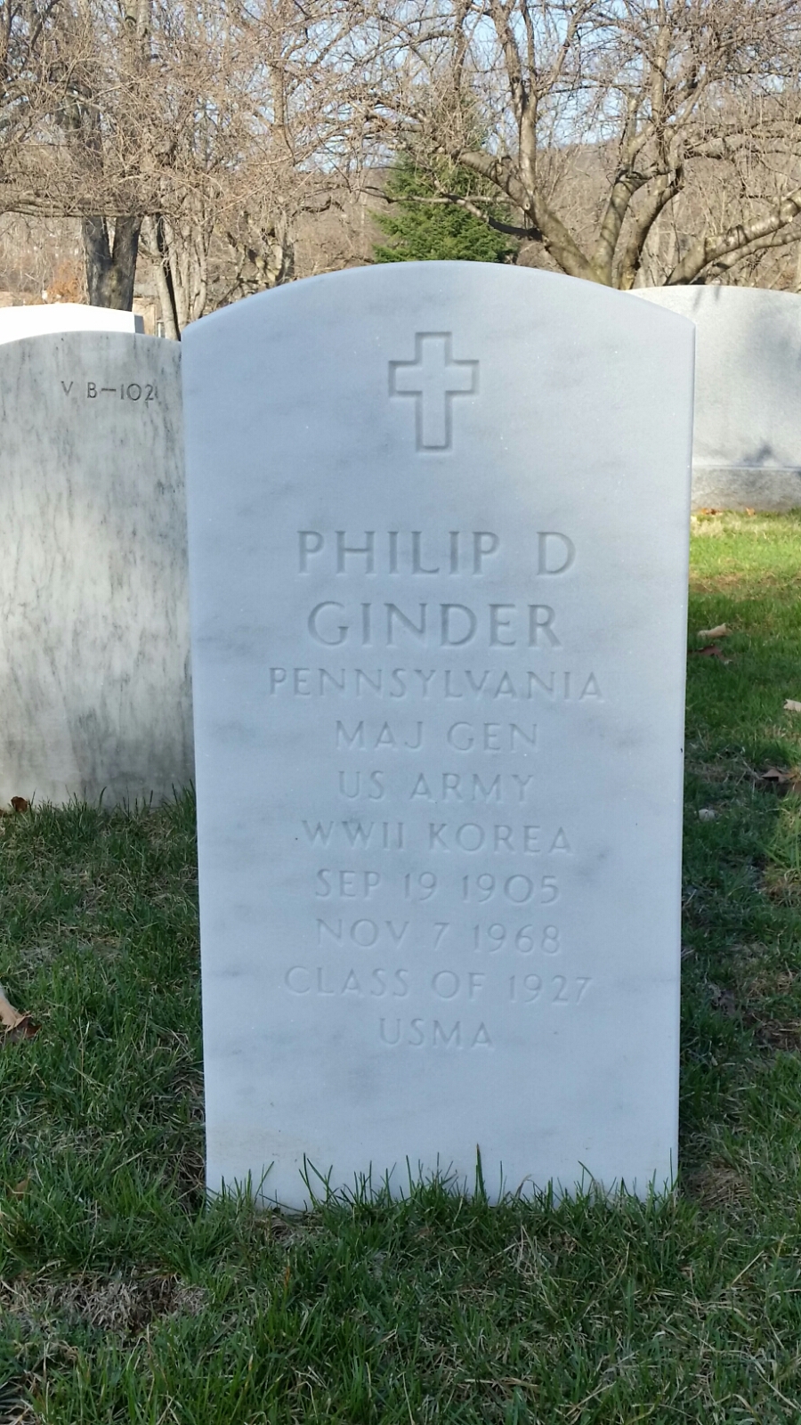 Ginder, Philip De Witt. | WW2 Gravestone