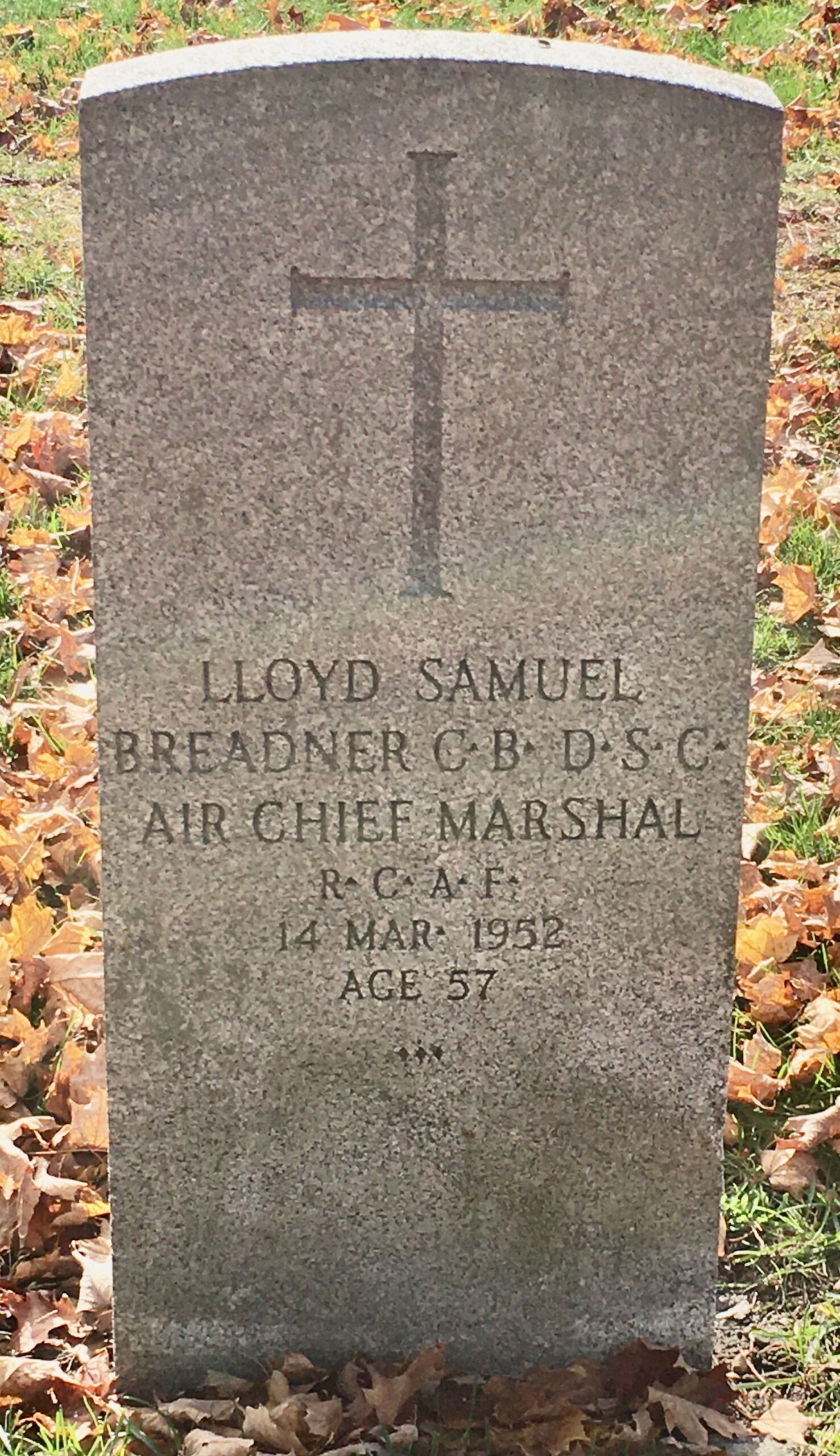 Breadner, Lloyd Samuel. | WW2 Gravestone