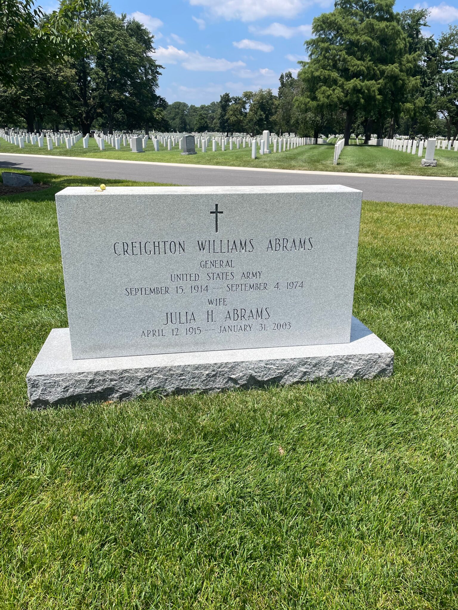 Abrams Jr., Creighton Williams. | WW2 Gravestone