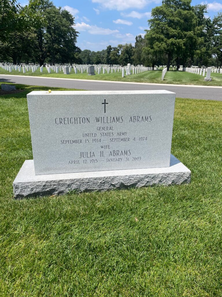 Abrams Jr., Creighton Williams. | WW2 Gravestone