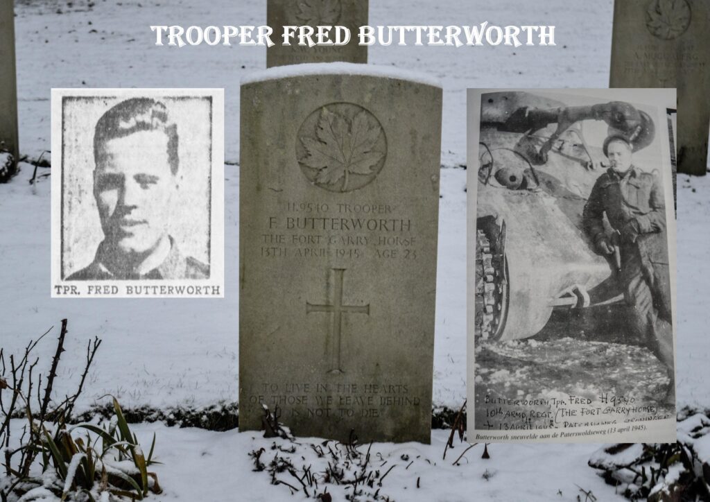 Butterworth, Fred. | WW2 Gravestone