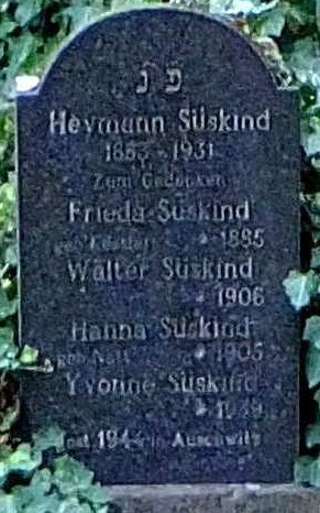 Süskind, Walter. | WW2 Gravestone