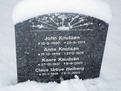 Haugland, Knut Magne. | WW2 Gravestone