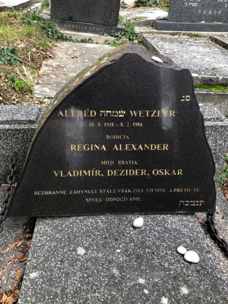 Vrba, Rudolf “Rudi”/Walter Rosenberg.. | WW2 Gravestone