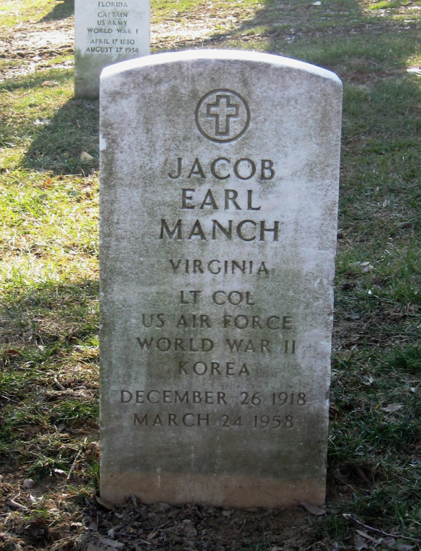 Manch, Jacob Earl “Shorty”. | WW2 Gravestone